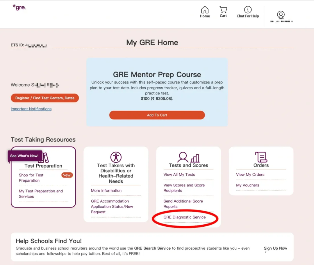 立省400元！ETS推出全球GRE报名大额优惠券~学而思国际在线课堂